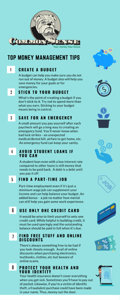 Top Money Management Tips Common Sense Georgetown University Top Money Management Tips Common Sense Georgetown University